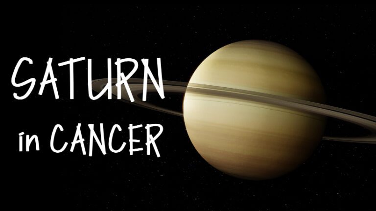 Saturn in Cancer: Traits, the 12 Houses, Famous People, and more